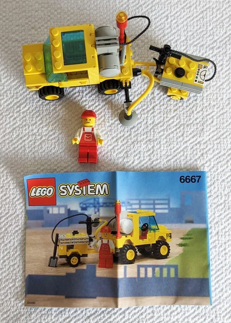 LEGO 6667 POTHOLE Patcher, inkl. Bauanleitung, Vintage, TOP EUR 45,00 ...
