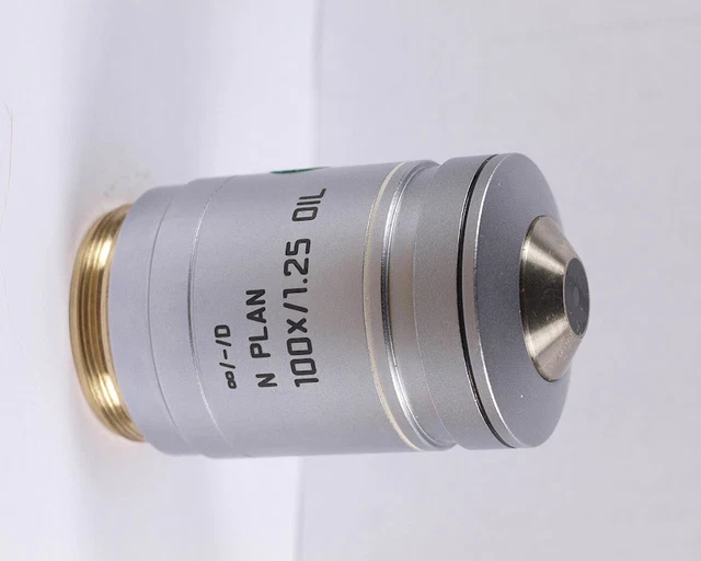 LEICA N PLAN 100x Oil Infinity M25 Microscope Objective $479.99 - PicClick