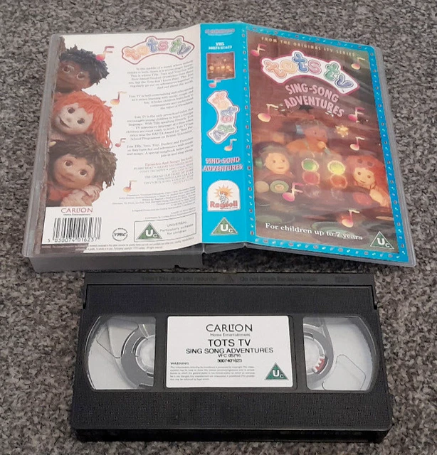 TOTS TV SING Song Adventures Tilly Tom And Tiny Pal Vhs Video Kids ...