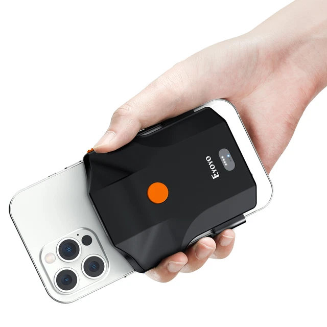 EYOYO 1D LASER Bluetooth Barcode Scanner Wireless Book Library ...