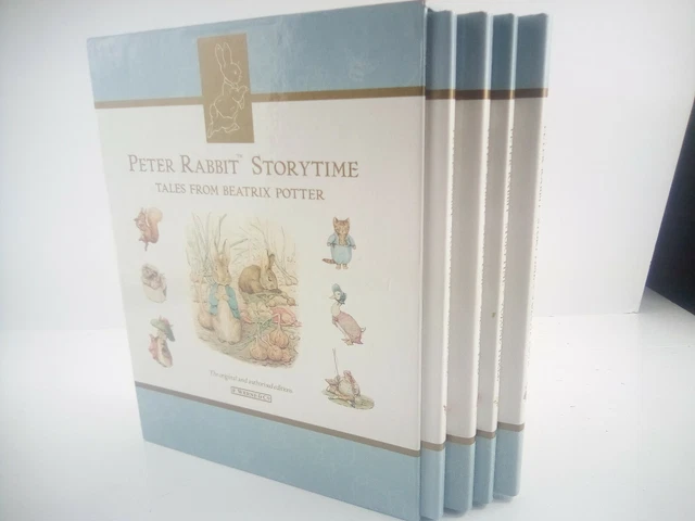 PETER RABBIT STORYTIME Collection 4 A4 Volume Box Set Beatrix Potter ...