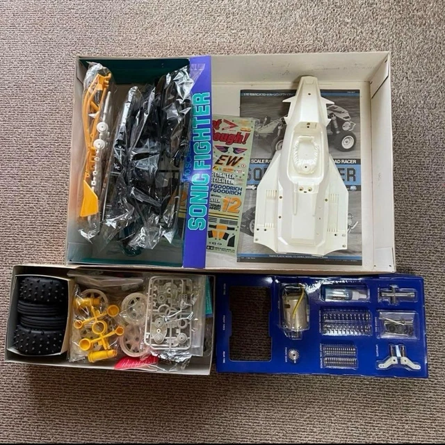 TAMIYA SONIC FIGHTER 1/10 Electric R/C High performance Off-Road Racer ...