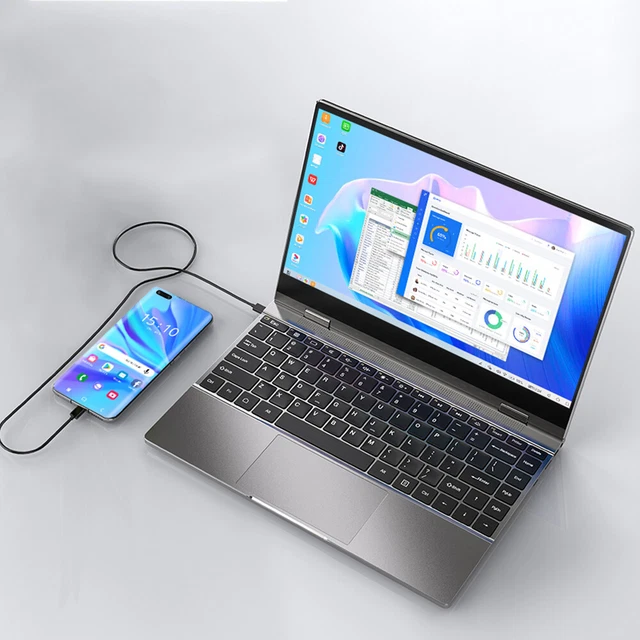 14& RECHARGEABLE TOUCHSCREEN Monitor Portable Mobile Monitor Screen w ...