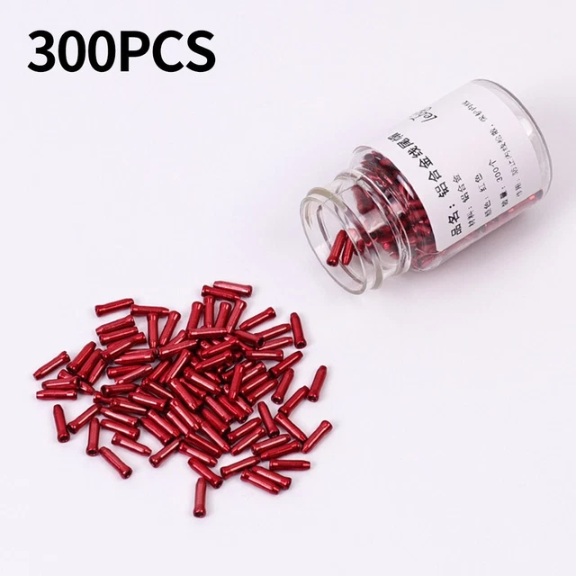 LINE CAP BICYCLE Bike Wire Inner Tube Cap-2.5mm Aluminum Alloy-12.2*4mm ...