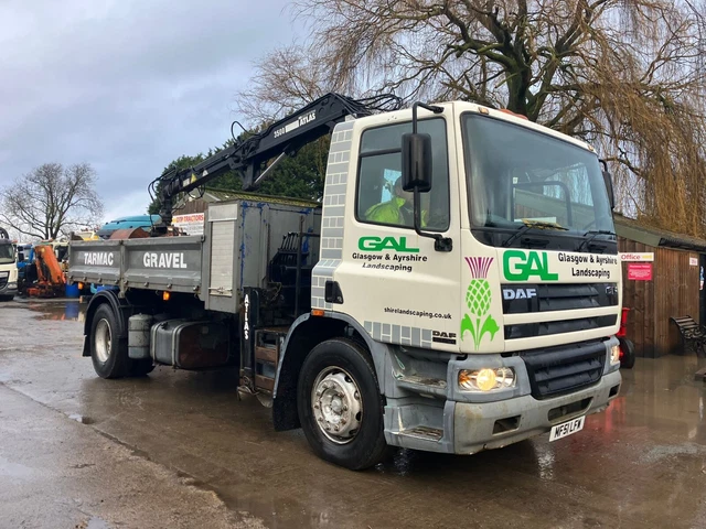 DAF CF 65.220 Hiab Tipper Grab Lorry £5,750.00 - PicClick UK