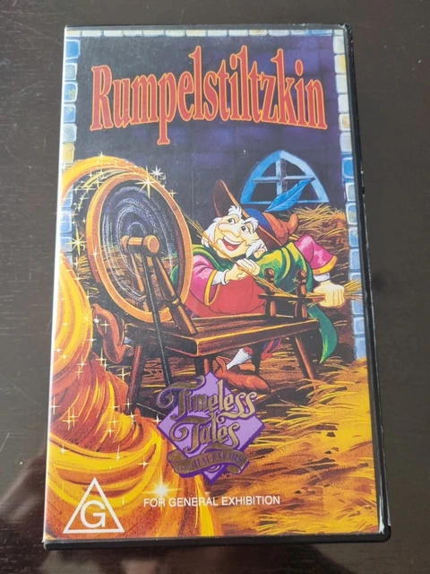 RUMPELSTILTSKIN 1990 Fantasy VHS Rare video cassette $24.99 - PicClick AU