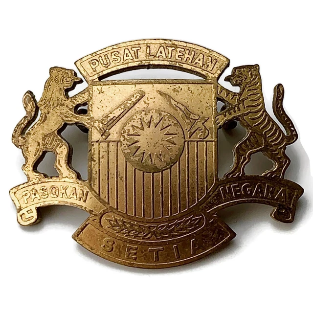 BRITISH COLONIAL ARMY Royal Malay Regiment Malaysian Federation Malaya ...