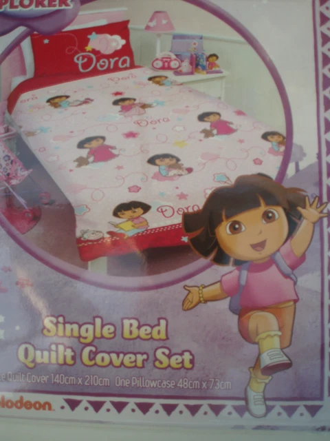 DORA THE EXPLORER Single Quilt Cover Set - Brand New - $44.95 - PicClick AU