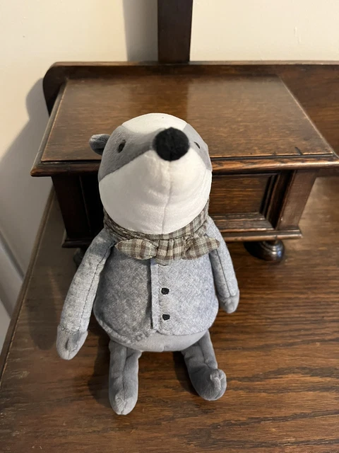 JELLYCAT RIVERSIDE RAMBLER badger, retired £58.24 - PicClick UK