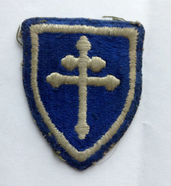WW2 US ARMY 79th Infantry Division Lorraine Cross Patch, 2.5 inches ...