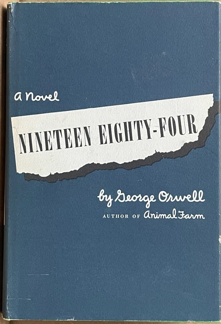 GEORGE ORWELL / Nineteen Eighty-Four 1984 / 22nd Printing 1949 HC DJ £ ...