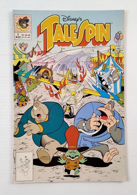 DISNEY'S TALE SPIN #3 Aug 1991 comic book (Bagged & Boarded) VGC ...