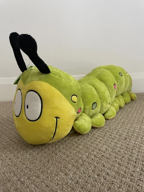 M&S GIANT COLIN the Caterpillar plush soft toy limited edition for Xmas ...