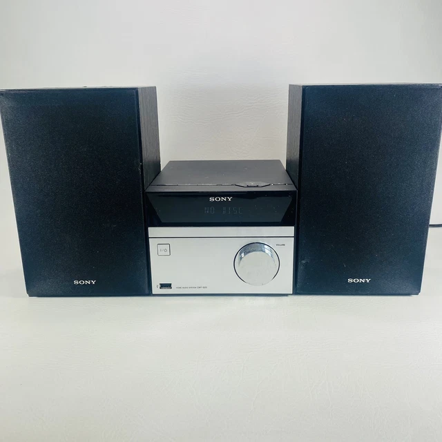 SONY CMT-S20 DAB + FM Radio + CD + AUX Micro Hi-Fi Home Audio System ...