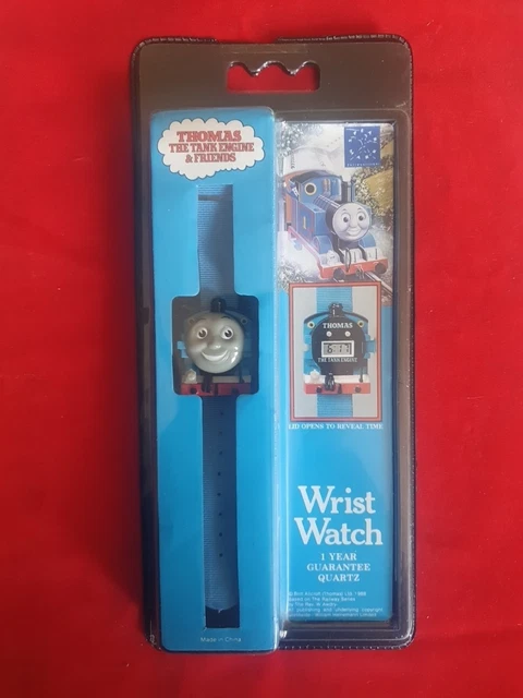 VINTAGE 1988 WRIST Watch Thomas The Tank Engine & Friends Unworn Britt ...