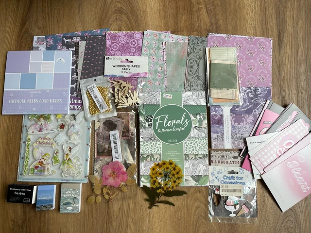 CRAFT ROOM CLEAROUT bundle Scrapbooking Card Making #2 £21.51 - PicClick UK