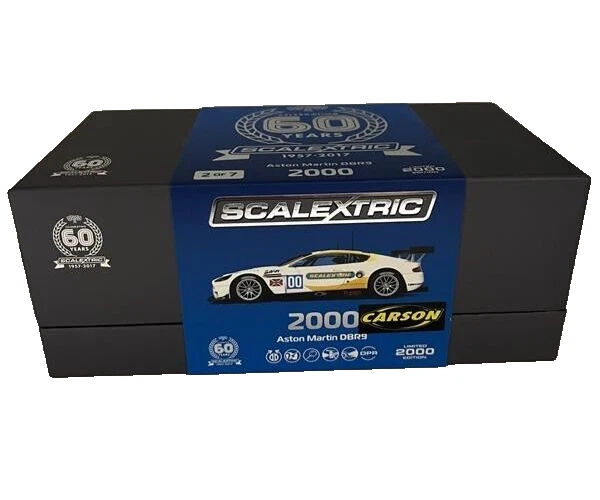 SCALEXTRIC C3830A ASTON Martin DBR9 60th Anniversary Limited Edition £ ...