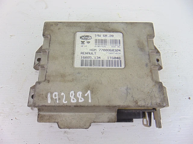 7700860324 BOÎTIER MOTEUR Uce pour RENAULT CLIO I FASE I / II (B/C57) 1.2 192881 EUR 59,74 ...