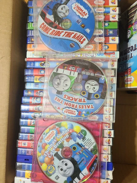 THOMAS THE TRAIN (Thomas And Friends) DVD Lot 36 DVDs £35.21 - PicClick UK