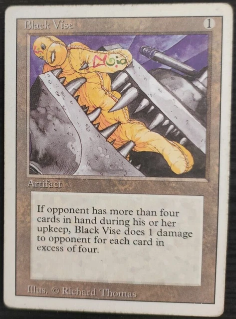 MTG BLACK VISE / Cursed Clamp - Revised - ENGLISH #1 £1.32 - PicClick UK