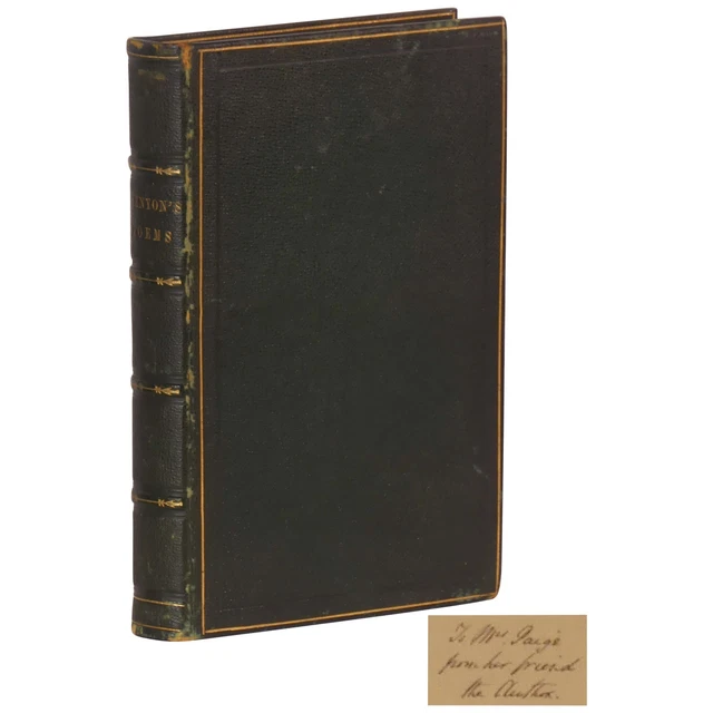 JOHN KENYON / Poems for the Most Part Occasional Signed 1st Edition ...