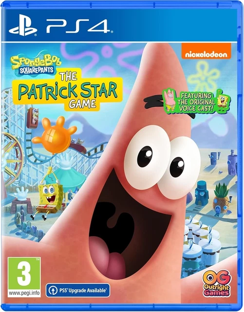SPONGEBOB SQUAREPANTS: THE Patrick Star Game (PS4) £25.03 - PicClick UK