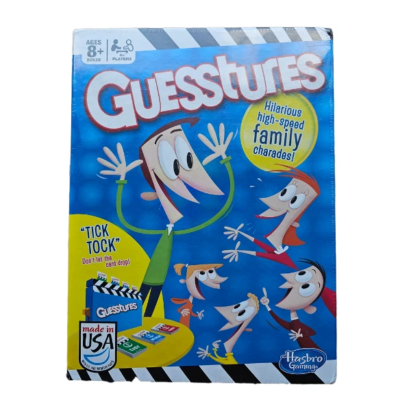 GUESSTURES GAME HASBRO Family Game Charades Game Brand New Sealed Never ...