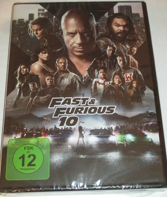 FAST & FURIOUS 10 - DVD/NEU/OVP/Action/Vin Diesel/Michelle Rodriguez ...