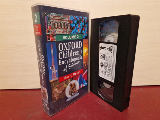 OXFORD CHILDREN'S ENCYCLOPEDIA of Science Volume 2 - PAL VHS Video Tape ...
