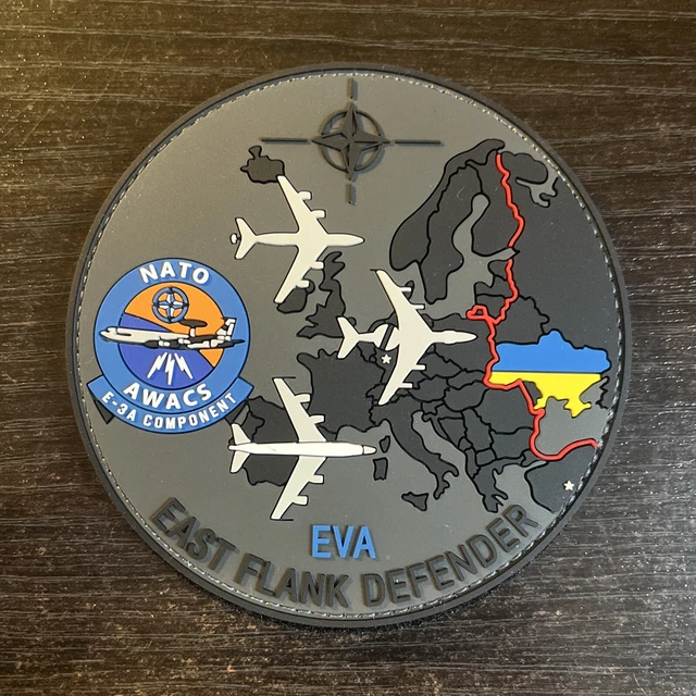 WE BELIEVE IN ghosts NATO flying squadron 1 E-3A AWACS pvc patch £25.00 - PicClick UK