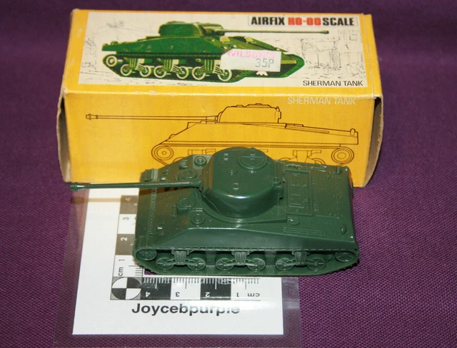 AIRFIX POLY SHERMAN tank HO/OO scale model & box.. EUR 29,07 - PicClick DE