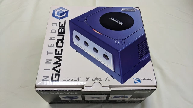 NINTENDO GC GAME Cube Console Violet Box DOL-001 / Excellent ...
