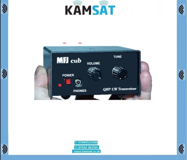 MFJ-9317W - QRP Cub Transceiver 17 Meters-Wired Adjustable Transmitter ...