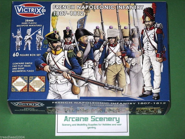 VICTRIX FRENCH NAPOLEONIC INFANTRY 1807-1812 28mm VX0005 EUR 25,22 ...