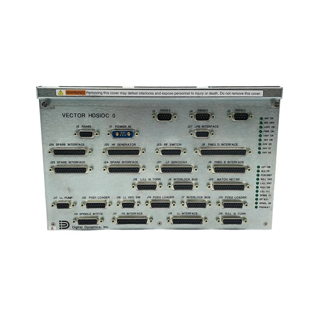 NOVELLUS 02-321646-00 HDSIOC 0 Vector Controller Rev A Digital Dynamics ...
