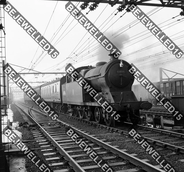 OLD NEGATIVE.BRITISH RAILWAY Steam Locomotive No.69806...Ashbury ...