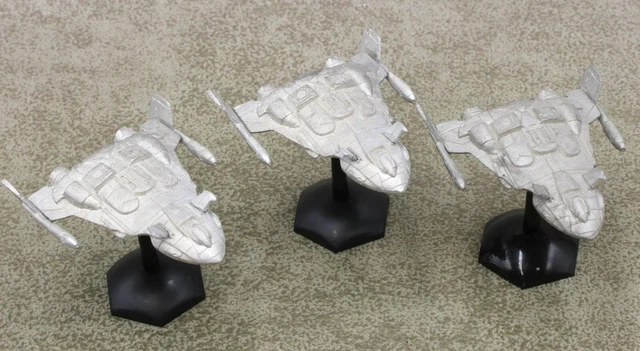 BATTLETECH METAL AEROSPACE Unidentified AIRCRAFT / FIGHTERS x3 Iron ...