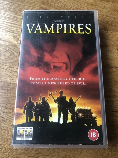 VAMPIRES - JOHN Carpenters - James Woods VHS Video Tape - New And ...
