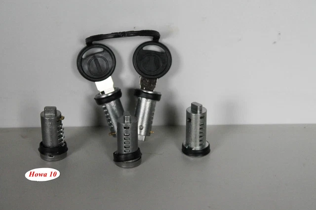 5 ER SET Schließzylinder Schloß mit 2 Schlüssel Zadi System Zylinder ...