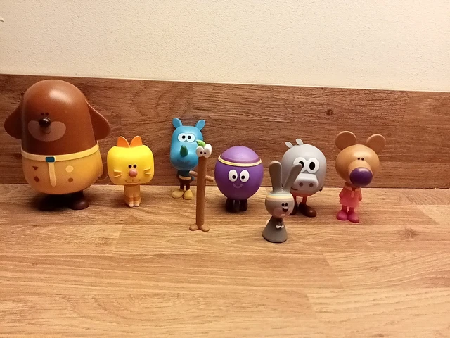 HEY DUGGEE FIGURES X8 CBeebies Characters £7.99 - PicClick UK