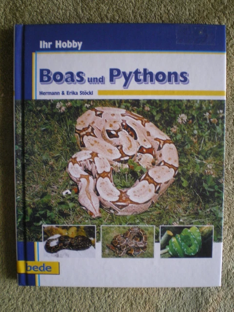 BOAS UND PYTHONS - Schlangen Riesenschlangen Haltung Terrarium Fortpflanzung £7.90 - PicClick UK