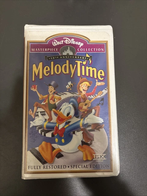 WALT DISNEY MELODY Time 50th Anniversary VHS Masterpiece Collection £2. ...