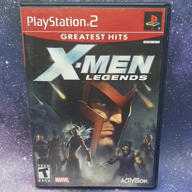 X-MEN LEGENDS SONY PlayStation 2 PS2 2004 Greatest Hits TESTED CIB $23. ...