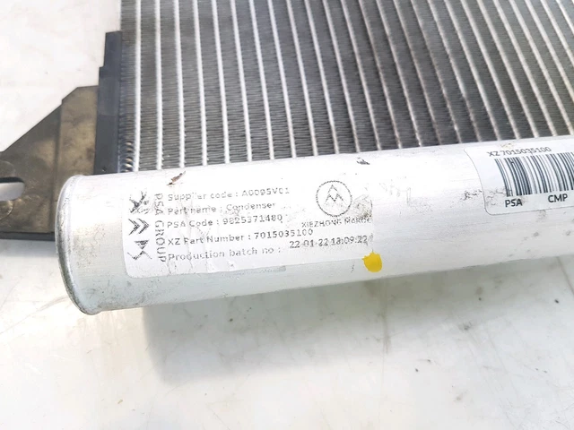 RADIATEUR DE CLIMATISATION / Condenseur - Peugeot 2008 II - 9825371480 ...