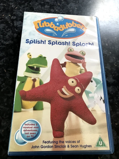 THE RUBBADUBBERS - Splish! Splash! Splosh! Childrens VHS Video Tape £3. ...