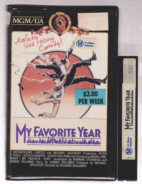 RARE BETA VIDEO Tape MY FAVOURITE YEAR Clamshell Ex-Rental MGM/UA PBV ...