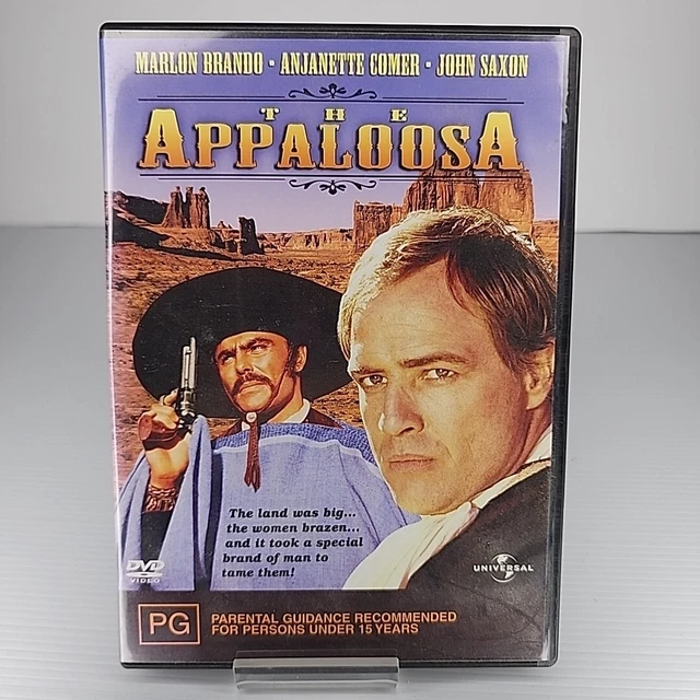 THE APPALOOSA DVD, 1966 Marlon Brando Anjanette Comer John Saxon Frank ...