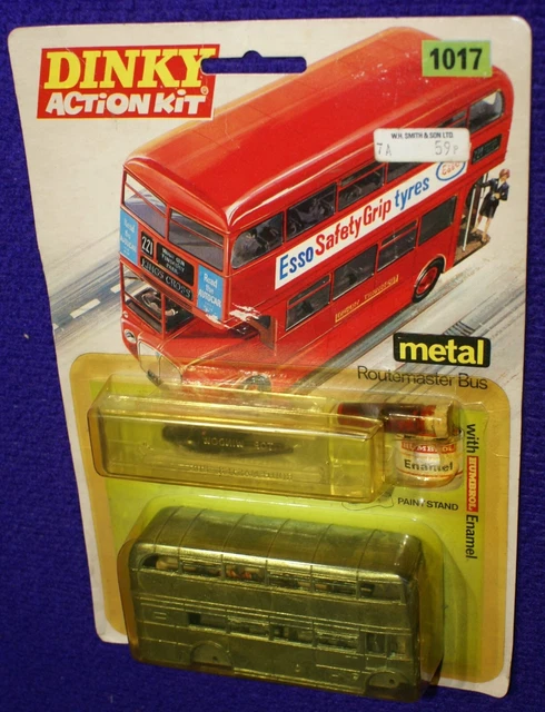 DINKY ACTION KIT Diecast Metal Model Toy Routemaster Double Deck Bus ...