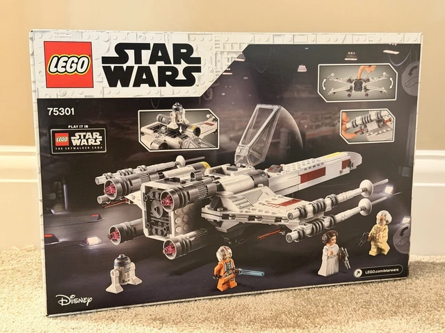 LEGO STAR WARS - 75301 Luke Skywalker's X-Wing Fighter - Brand New ...