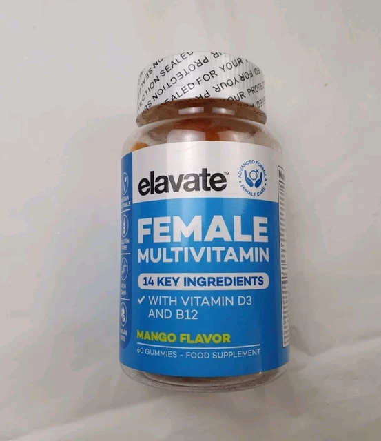 ELEVATE MULTIVITAMIN FEMALE mango flavour £21.50 - PicClick UK